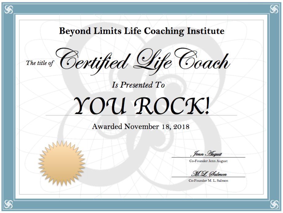 Life Coach Certication